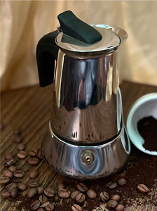 Perculator - Serving 6 Cups - Jayanthi Coffee