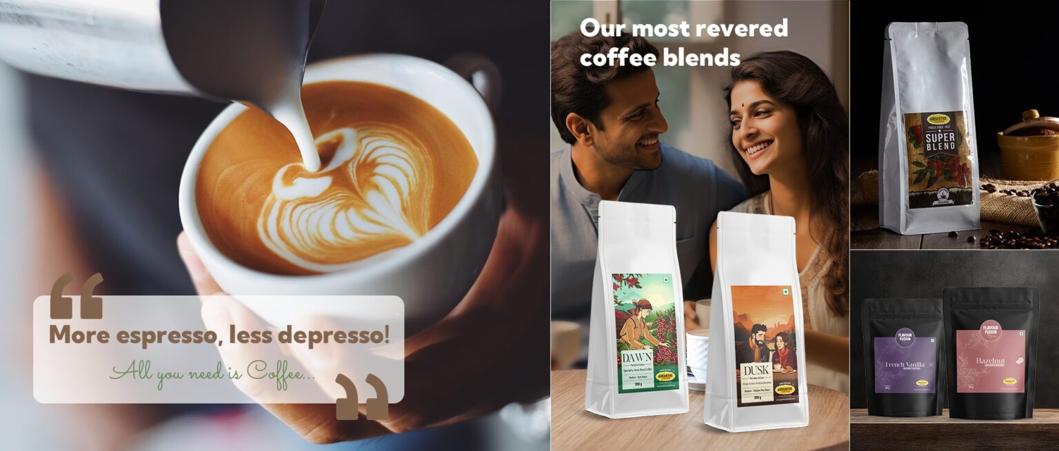 Buy Coffee Online in India- Jayanthi Coffee | Chikkamagaluru | India